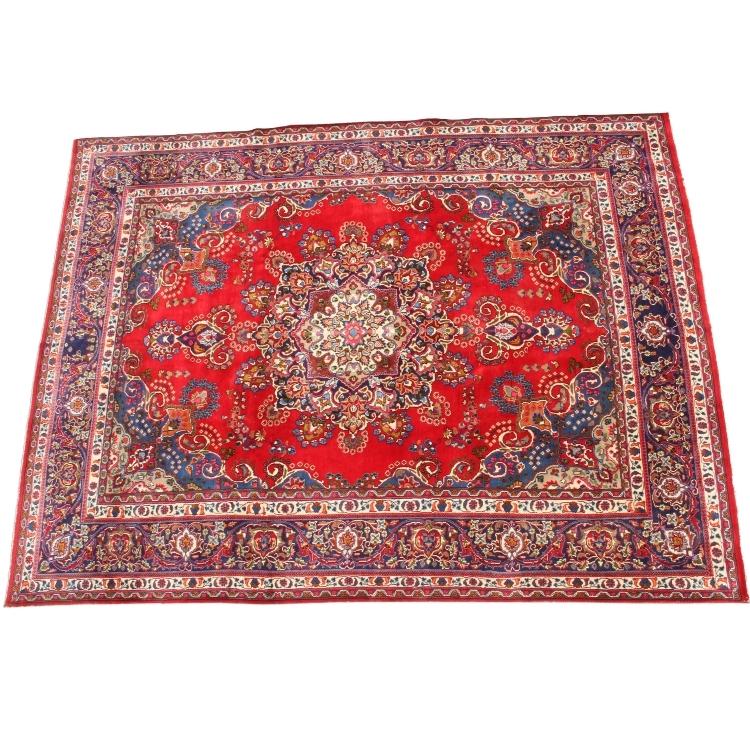 Handmade Persian Mashad – Bradran Persian Carpet