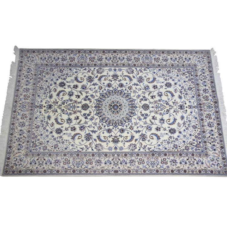 Handmade Persian Nain Carpet / Size:150x230cm – Bradran Persian Carpet